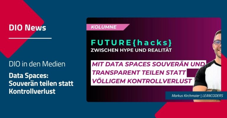 Data Intelligence Offensive (DIO) – Netzwerk für Daten
